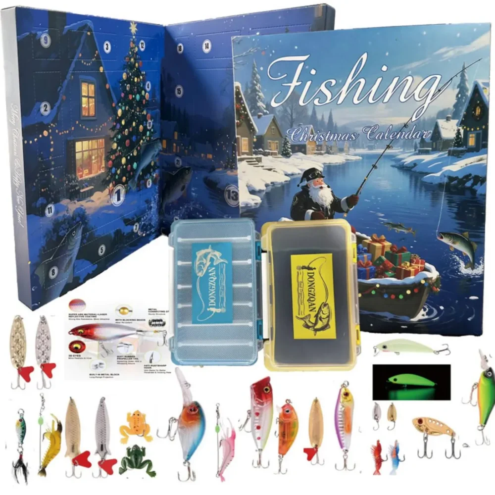 Leaper Christmas Fishing Advent Calendar - Advent Alley