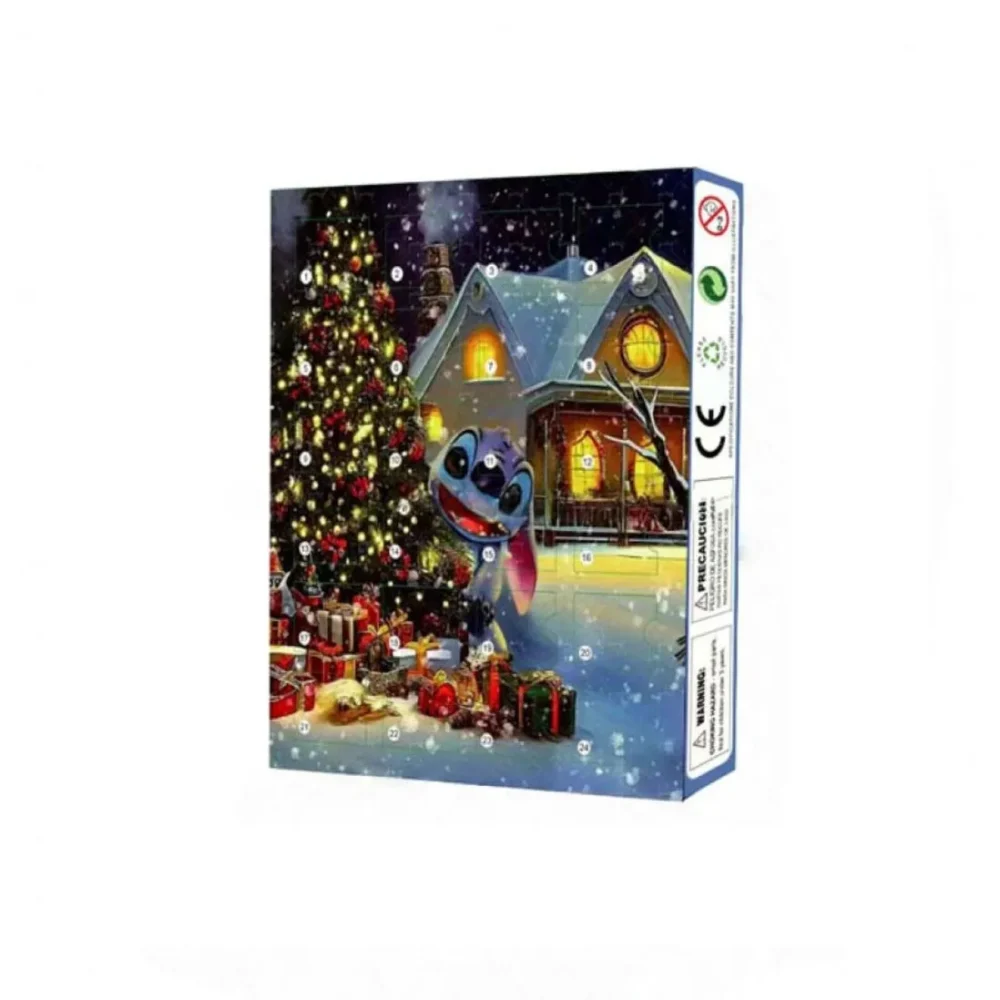 Leaper Style 5 Stitch Christmas Advent Calendar Blind Box - Advent Alley