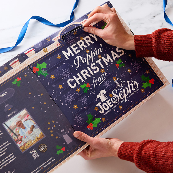Joe & Seph's Vegan Popcorn Advent Calendar 168g - Advent Alley